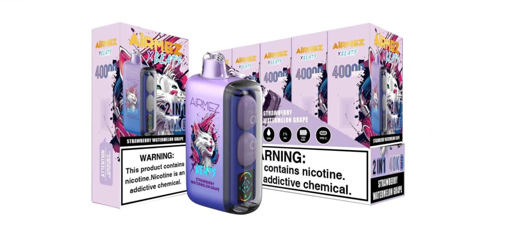 Airmez Xbeats 40000 Puffs (20MG) Disposable Vape With Earbuds | – Fast ...